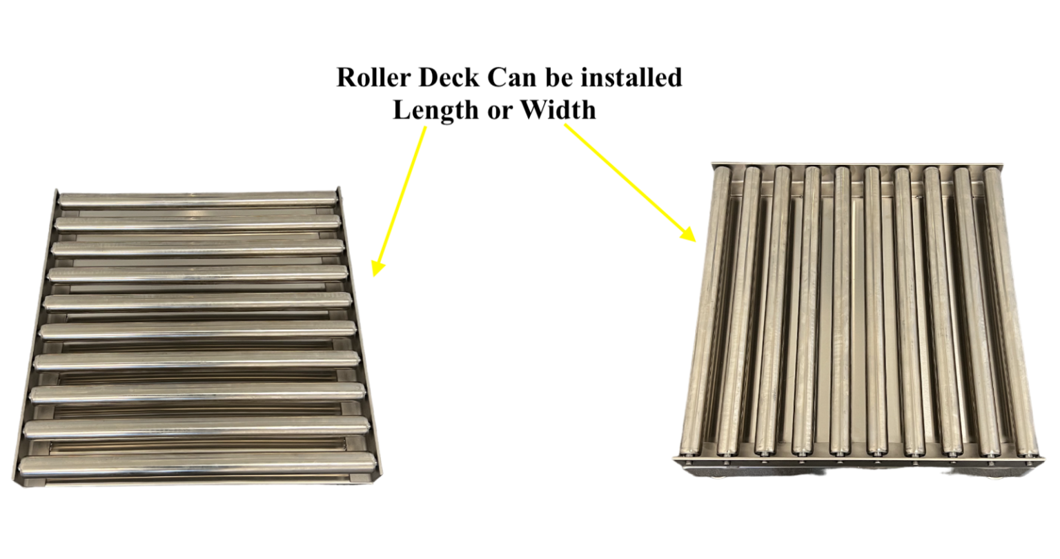 US-BT2424SS-RT Roller Top Bench Scale (Legal for trade) - Prime USA Scales