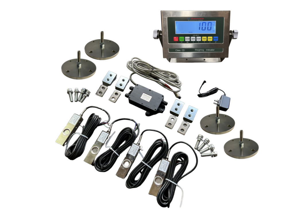 US-HDSC-10K+ Scale Kit with US-6011SS Indicator (Concrete Mounted ...