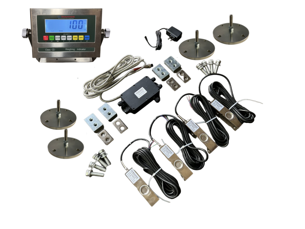 US-HDSC-10K+ Scale Kit with US-6011SS Indicator (Concrete Mounted ...