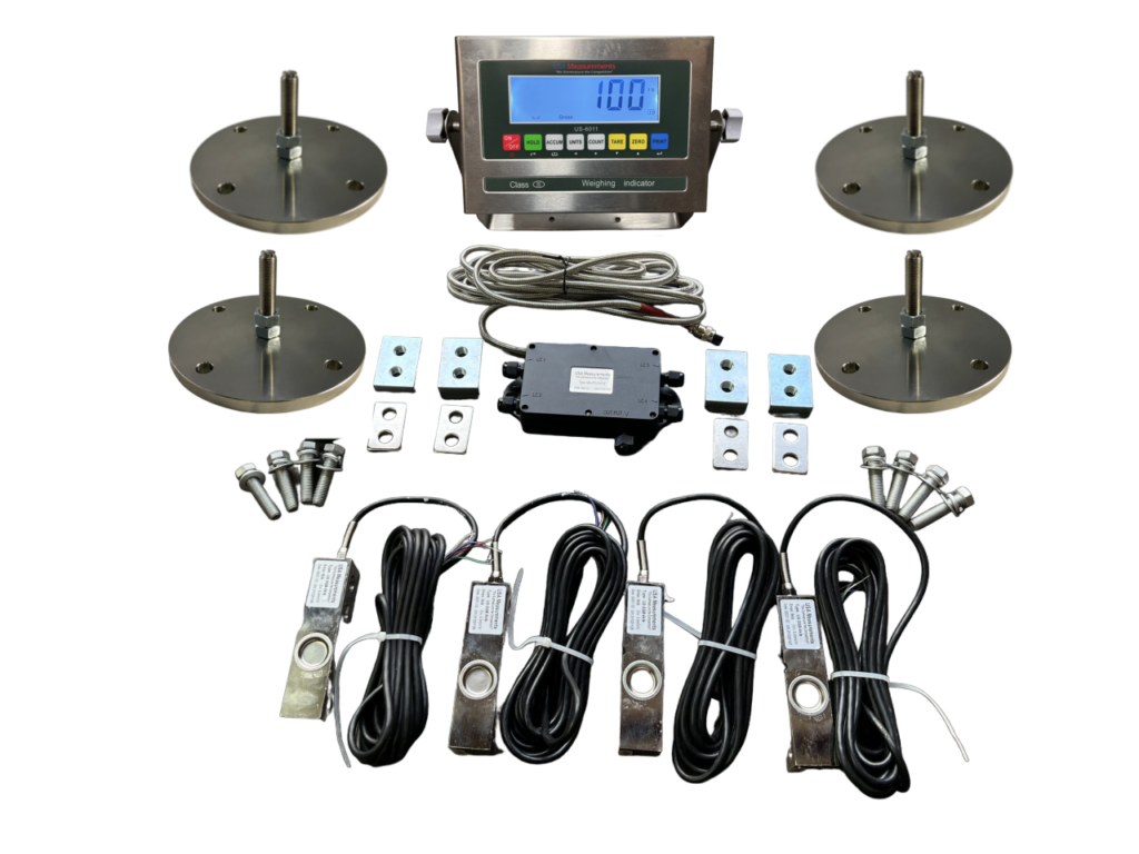 US-HDSC-10K+ Scale Kit with US-6011SS Indicator (Concrete Mounted ...