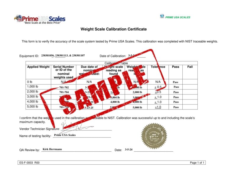 US-AW1214-20K "AirWeigh" Plane Scale 20,000 lb - Prime USA Scales