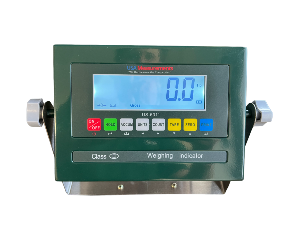 US-BT2432BWDP Floor Scale with Wheels & Backrail (NTEP) - Prime USA Scales