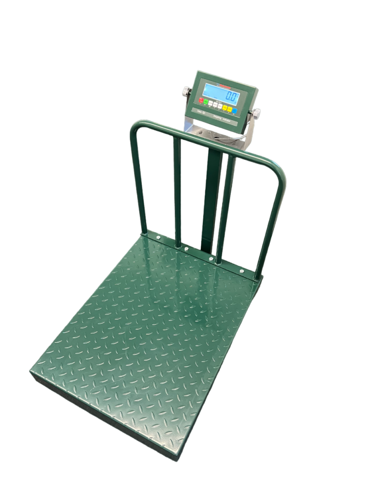 US-BT2432BWDP Floor Scale with Wheels & Backrail (NTEP) - Prime USA Scales