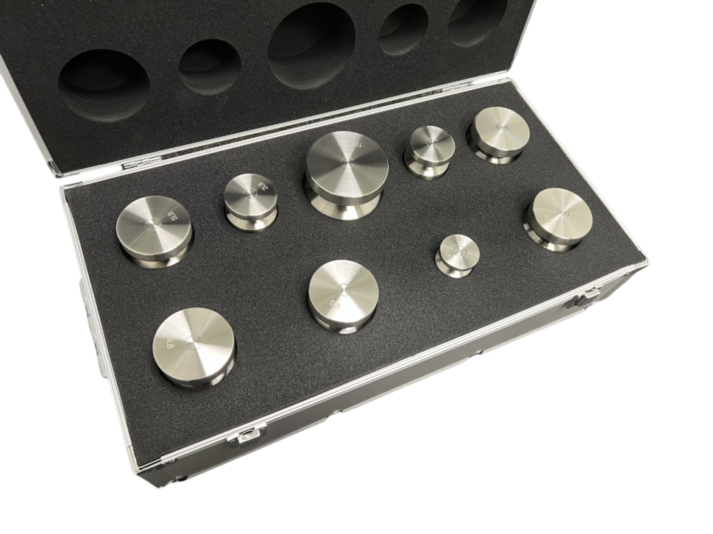 F2 Stainless Steel 40 lb. Scale Calibration Weight Kit