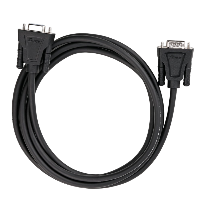 10ft COM Port Serial Cable | RS232 9-Pin Male to Female