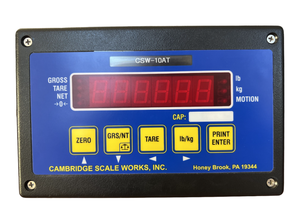 CSW-10AT Series LED Digital Indicator (USA Made) - Prime USA Scales