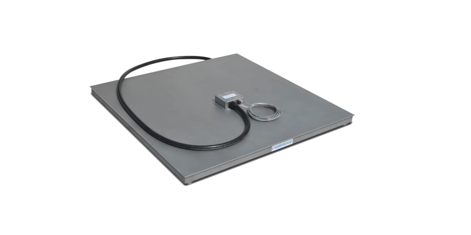 Cambridge SS660-R (Stainless Steel) Floor Scale 2x2 Platform 2,500 lb ...