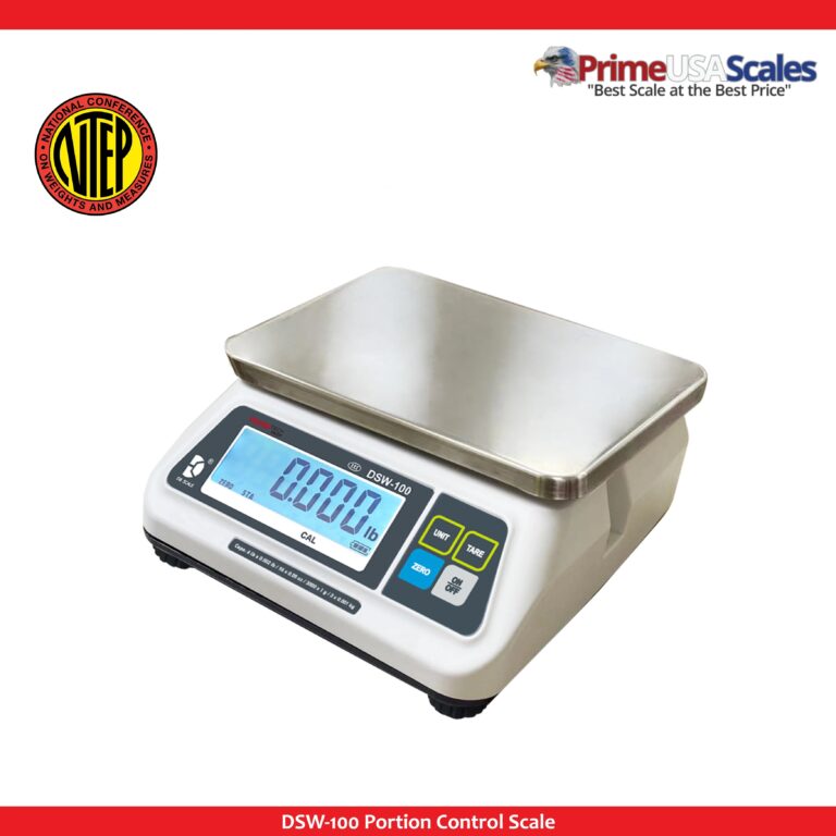DSW-100-6 Single Display (6 lb x 0.002 lb) NTEP Approved - Prime USA Scales